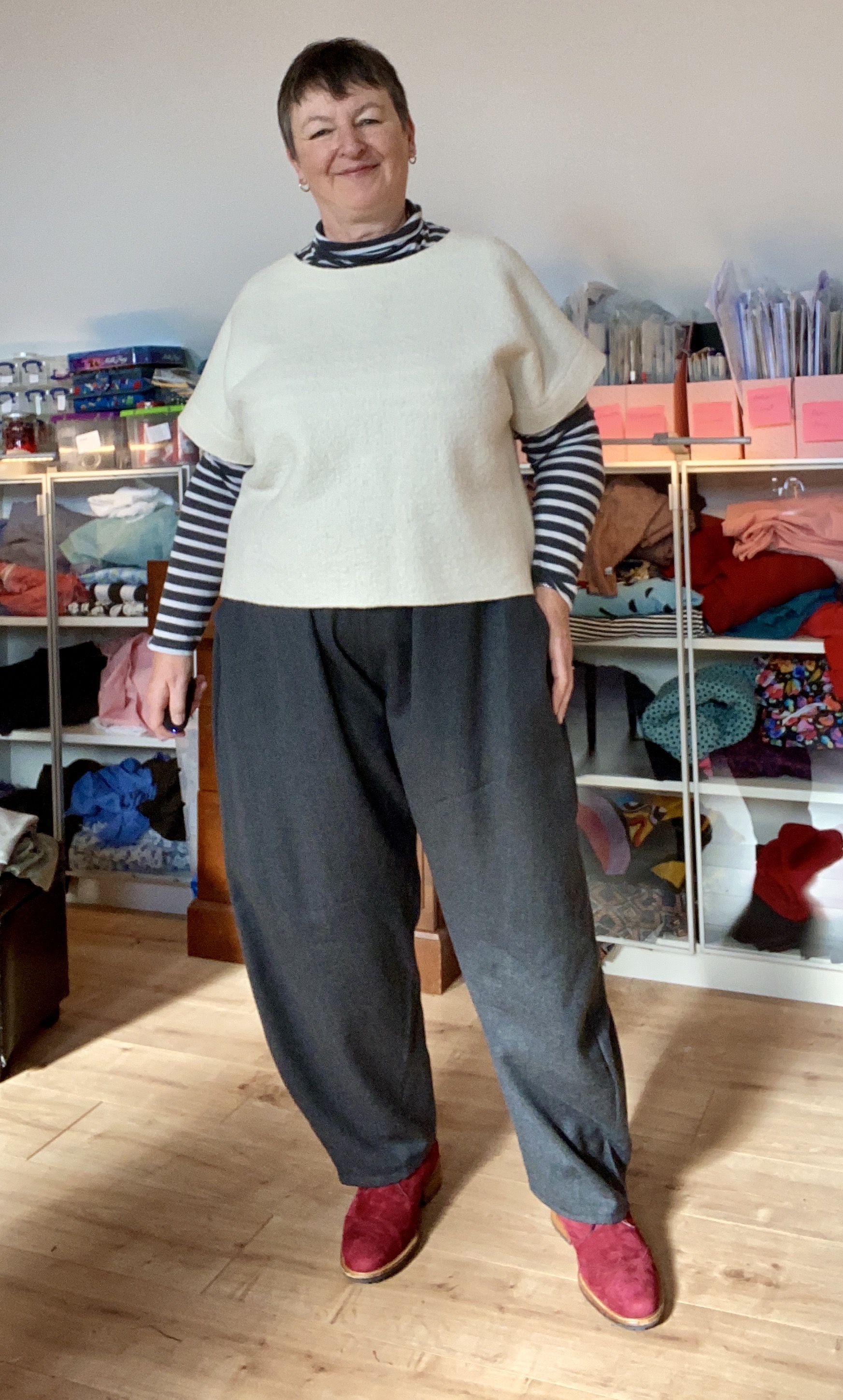 Stylearc Bob Pants in pure new wool – Sheila O'Kelly Sews