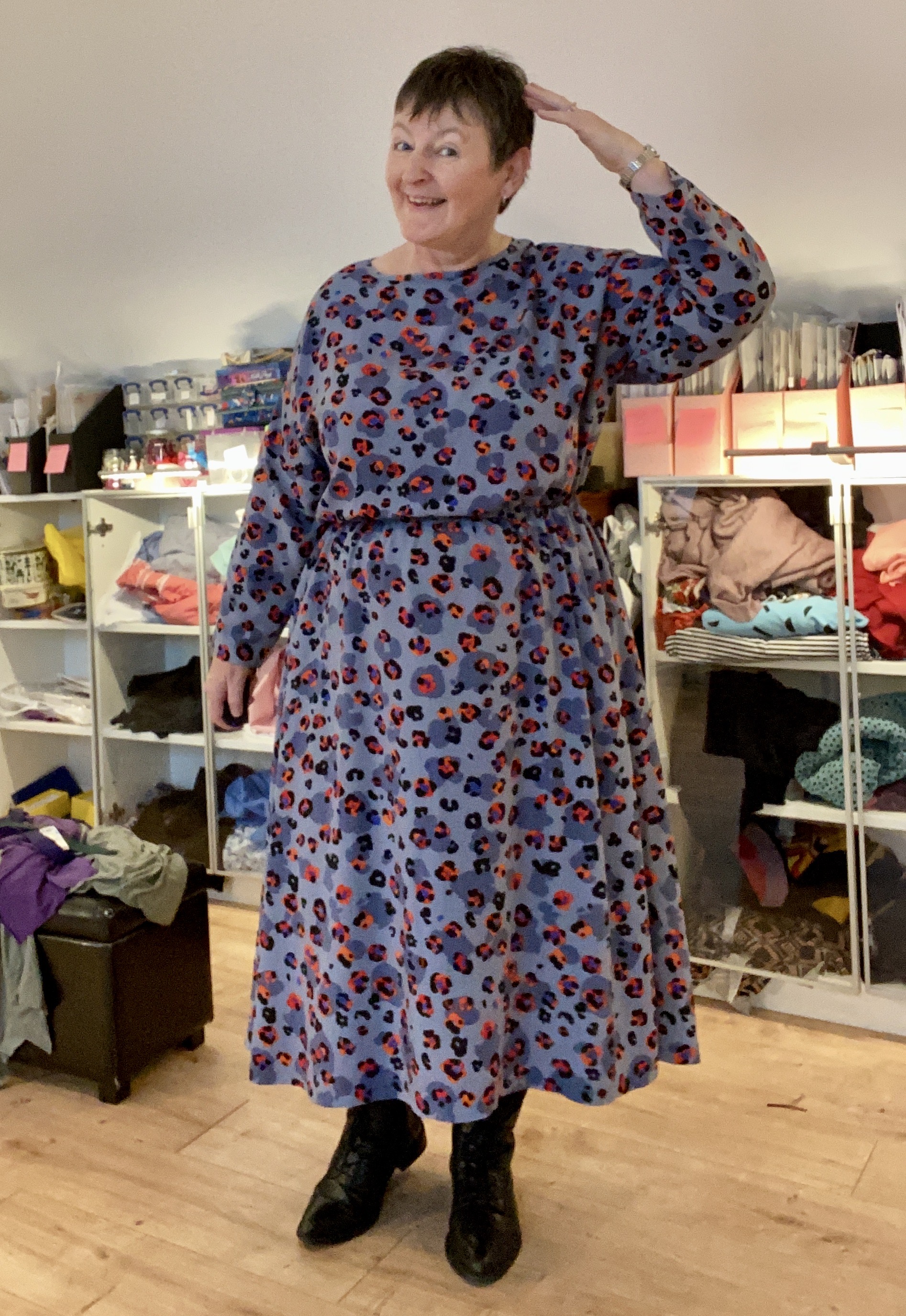 Tilly and the Buttons Lotta Dress – comfy and swishy! – Sheila O'Kelly Sews