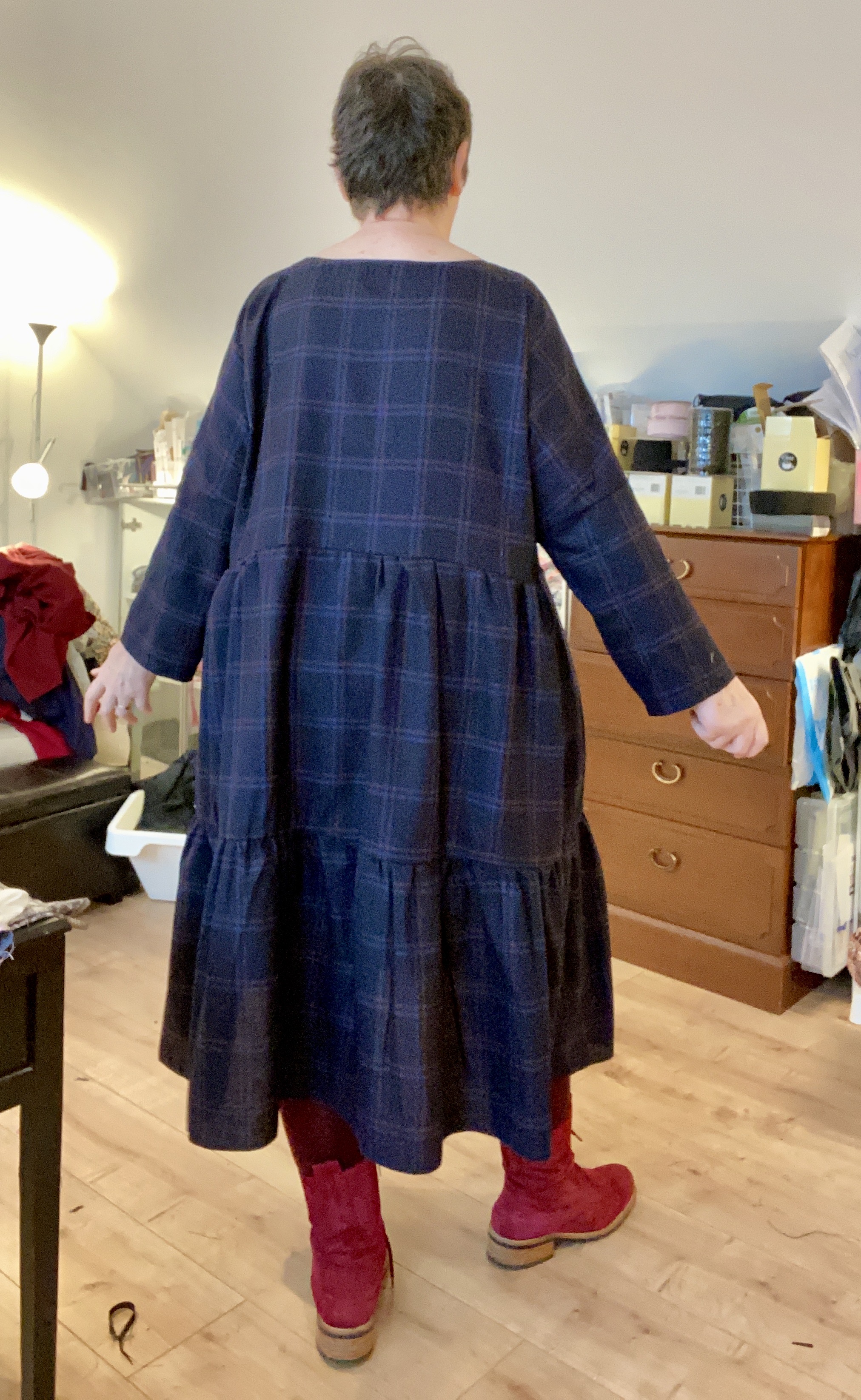 Ruffle love with Wiksten hacked dress – Sheila O'Kelly Sews