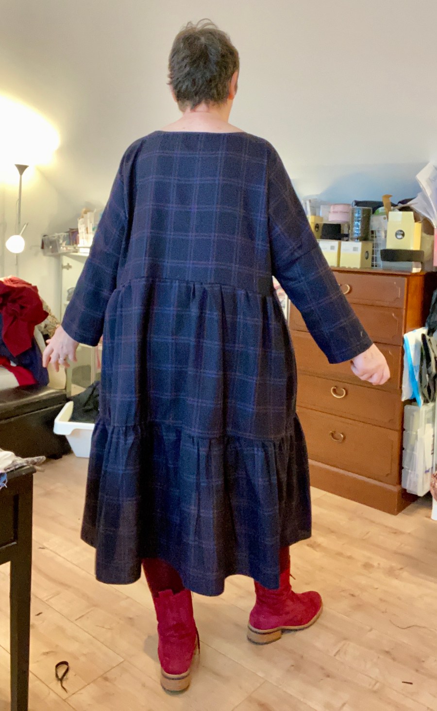 Ruffle love with Wiksten hacked dress – Sheila O'Kelly Sews